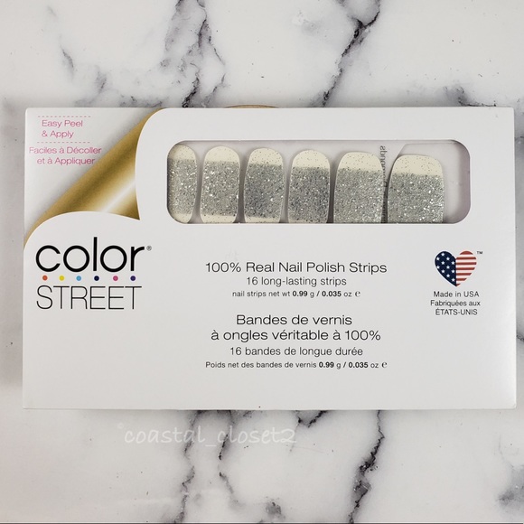 Color Street | Makeup | Retired Dripping In Diamonds Color Street Nail ...